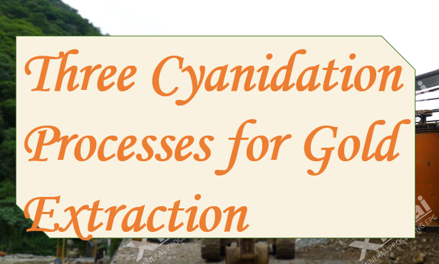 Three Cyanidation Processes for Gold Extraction